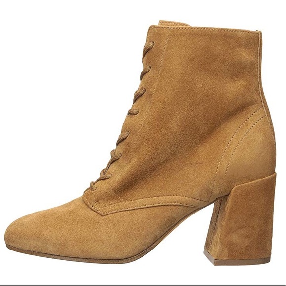Vince | Shoes | Nwt Vince Halle Bootie Flare Heel Lace Zipper | Poshmark